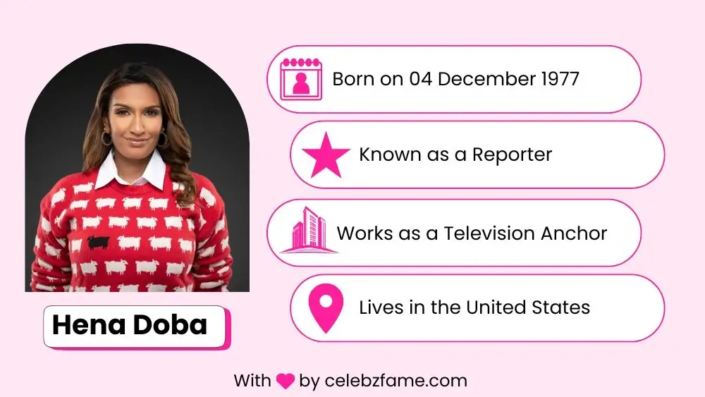 Hena Doba Bio, Age, Husband, Kids, Net Worth, Height, Ethnicity