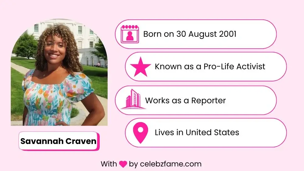 Savannah Craven Husband, Age, Parents, Ethnicity, Height